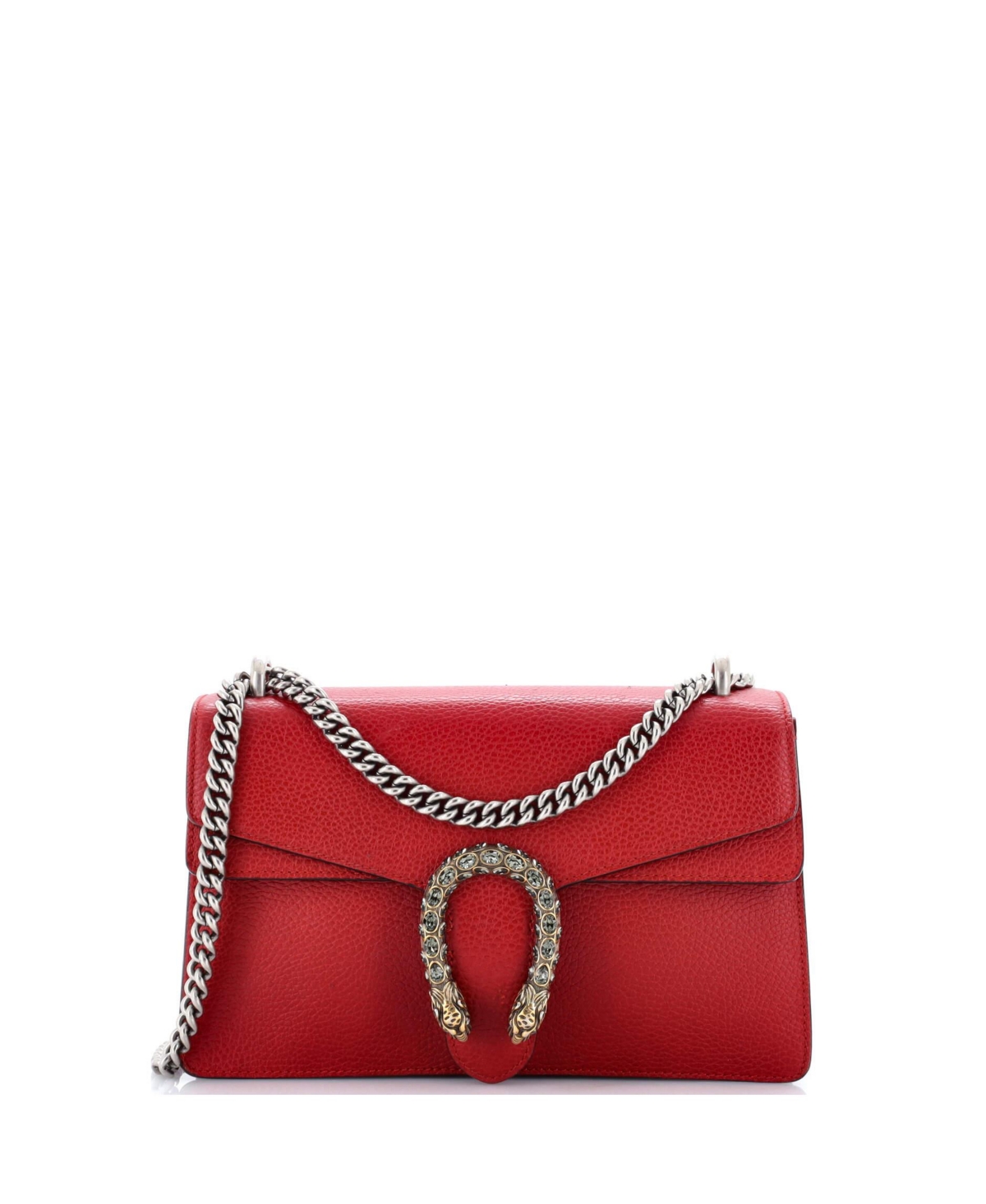 Click here for Pre-Owned Gucci Small Dionysus Bag Leather - Red prices