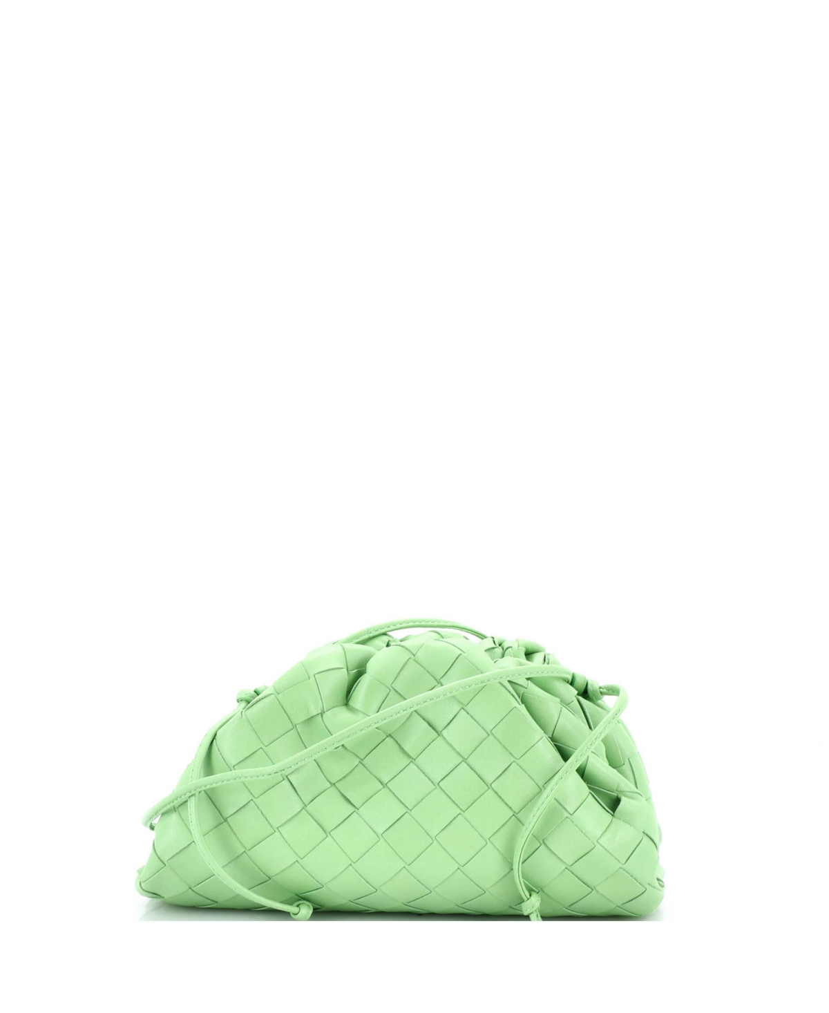 Click here for Pre-Owned Bottega Veneta Mini The Pouch Intrecciat... prices