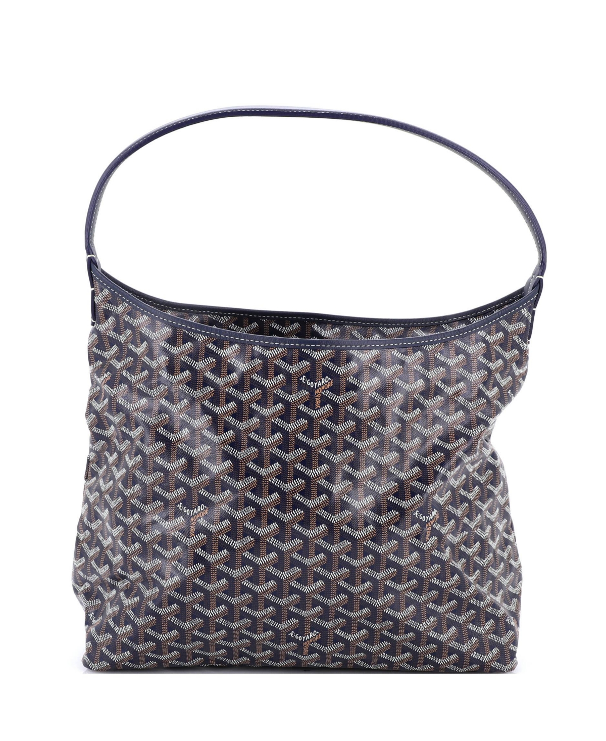 Click here for Pre-Owned Goyard Boheme Hobo Printed Coated Canvas... prices