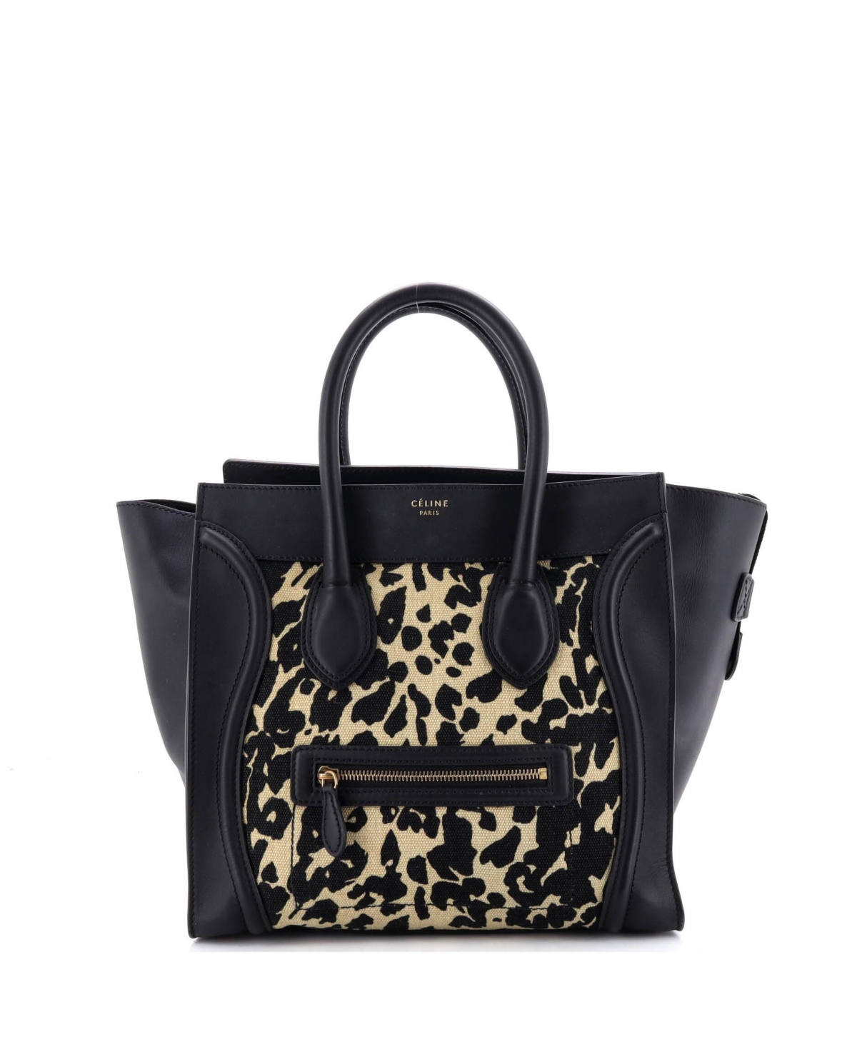 Click here for Pre-Owned Celine Mini Luggage Bag Printed Canvas a... prices