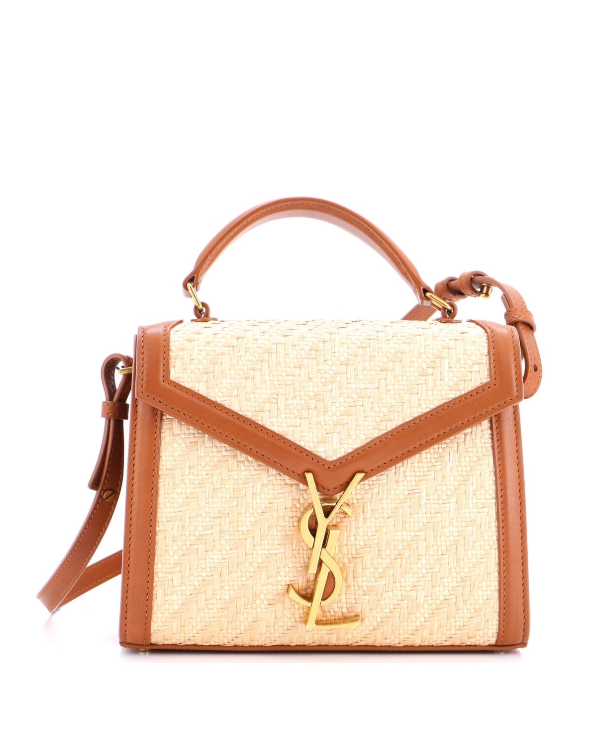 Click here for Pre-Owned Saint Laurent Mini Cassandra Top Handle... prices