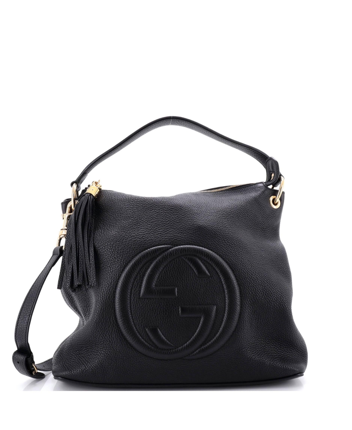 Click here for Pre-Owned Gucci Large Soho Convertible Hobo Leathe... prices