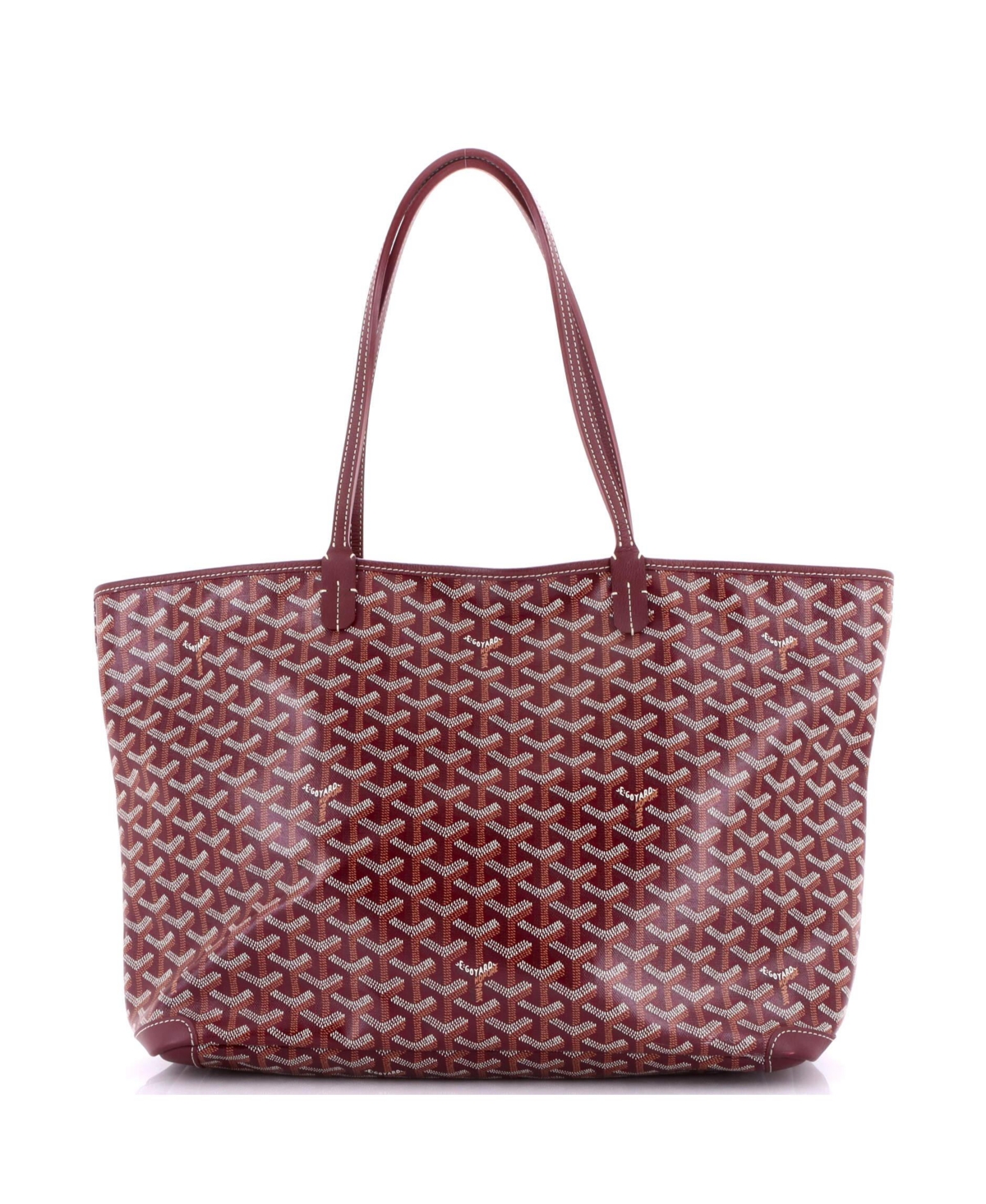 Click here for Pre-Owned Goyard Mm Artois Tote Coated Canvas - Re... prices