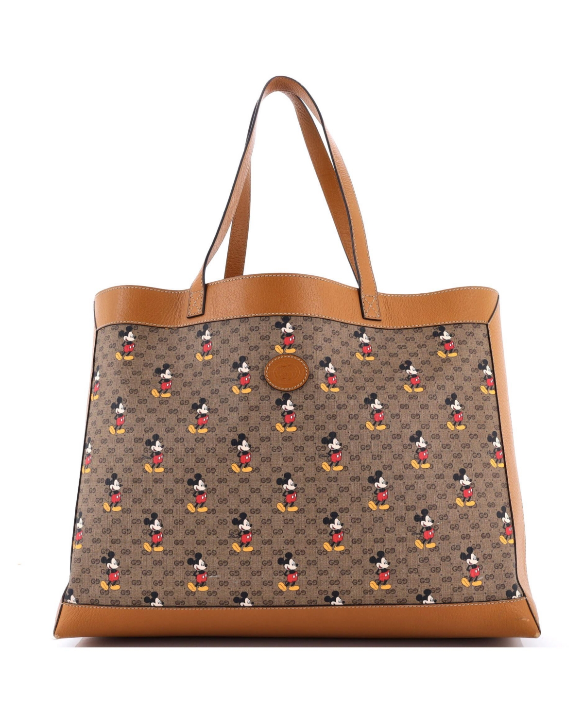 Click here for Pre-Owned Gucci Medium Disney Mickey Mouse Soft Op... prices