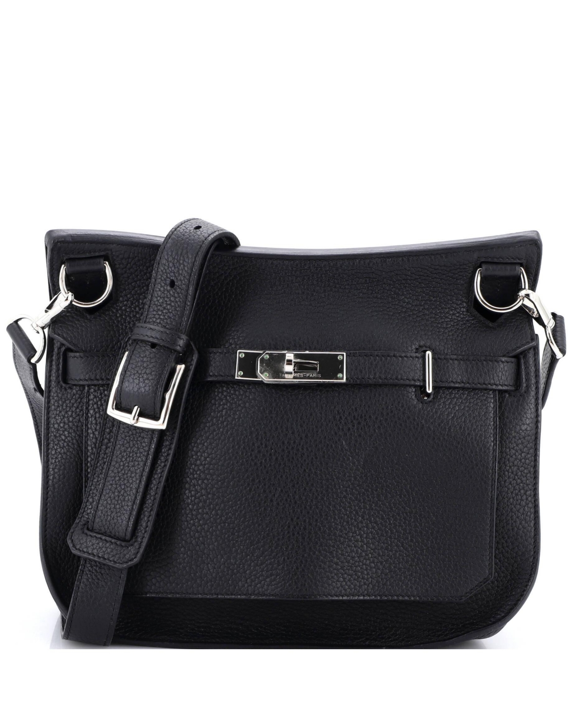 Click here for Pre-Owned HERMES 28 Jypsiere Bag Clemence - Black prices