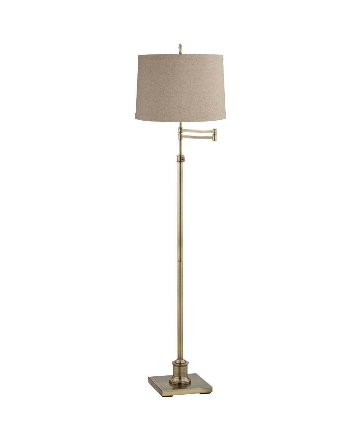 Click here for 360 Lighting Swing Arm Floor Lamp 70 Tall Antique... prices