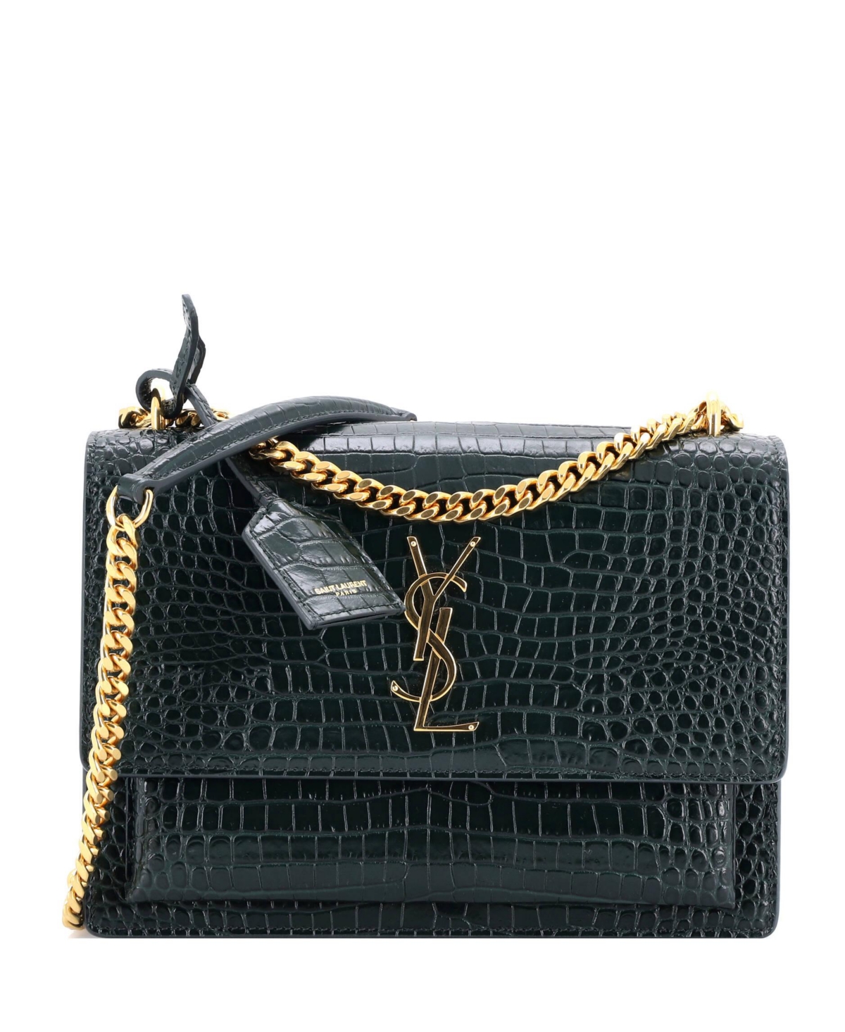 Click here for Pre-Owned Saint Laurent Medium Sunset Crossbody Ba... prices