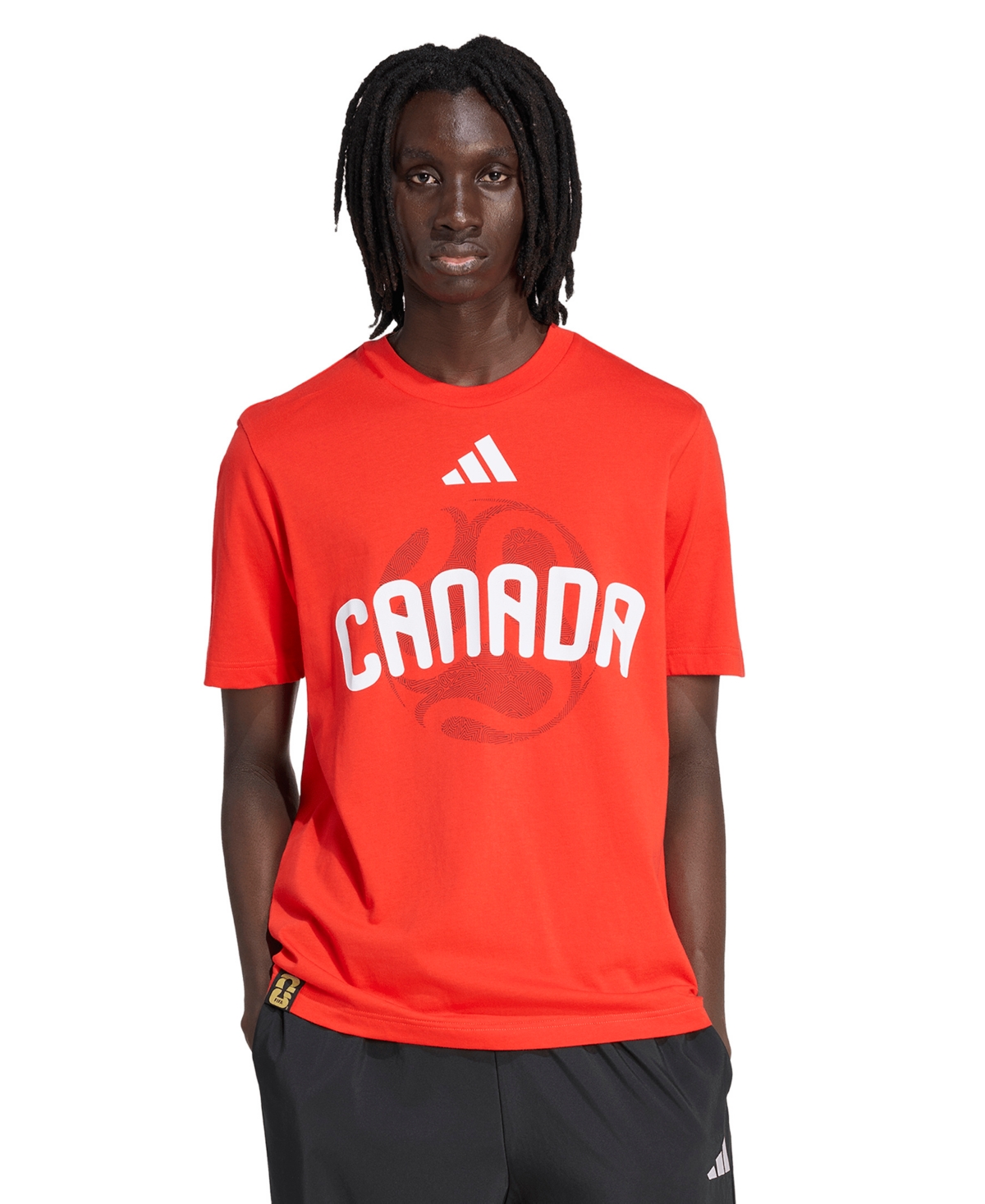Click here for adidas Mens Fifa World Cup 2026 Canada T-Shirt - R... prices