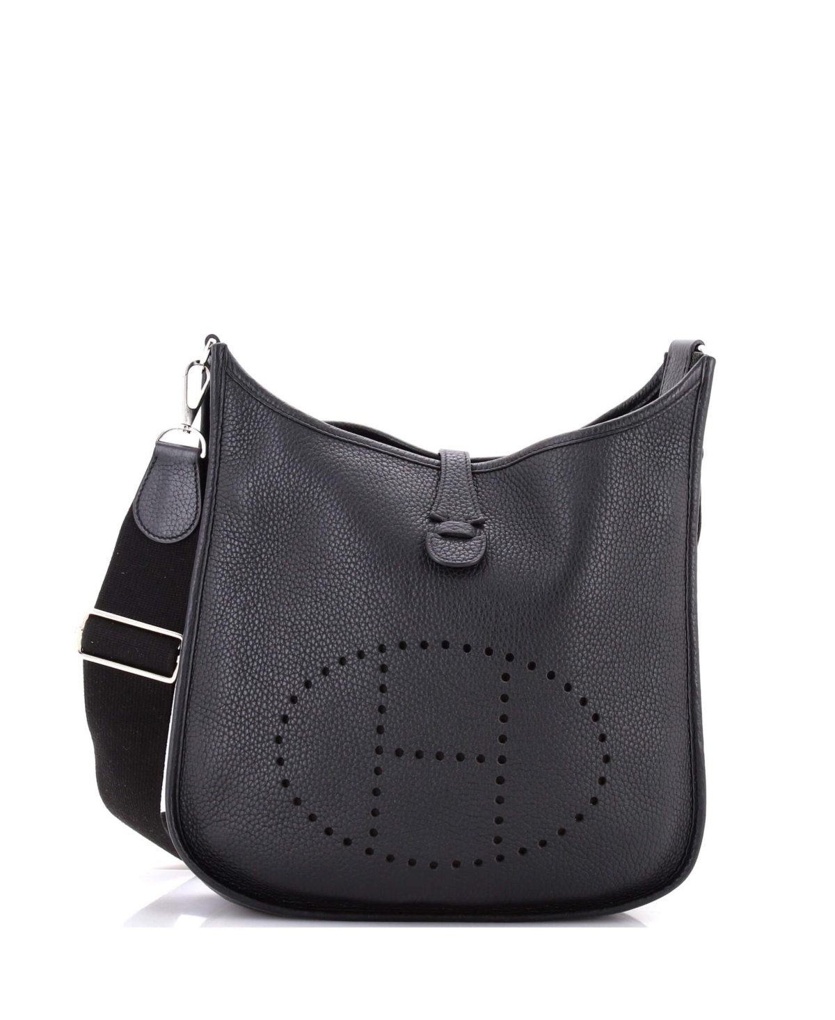 Click here for Pre-Owned HERMES Pm Evelyne Bag Gen Iii Clemence -... prices