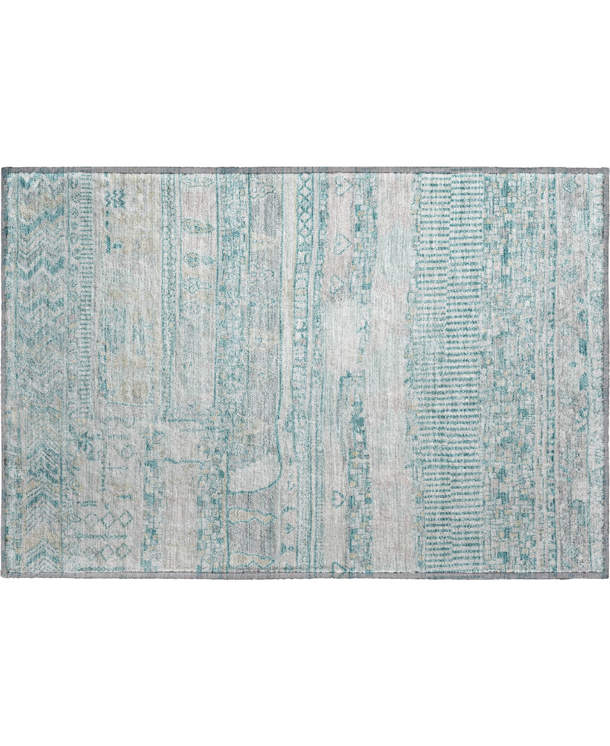 Click here for Addison Mayfield AMF1835 18 x 26 Area Rug - Teal prices