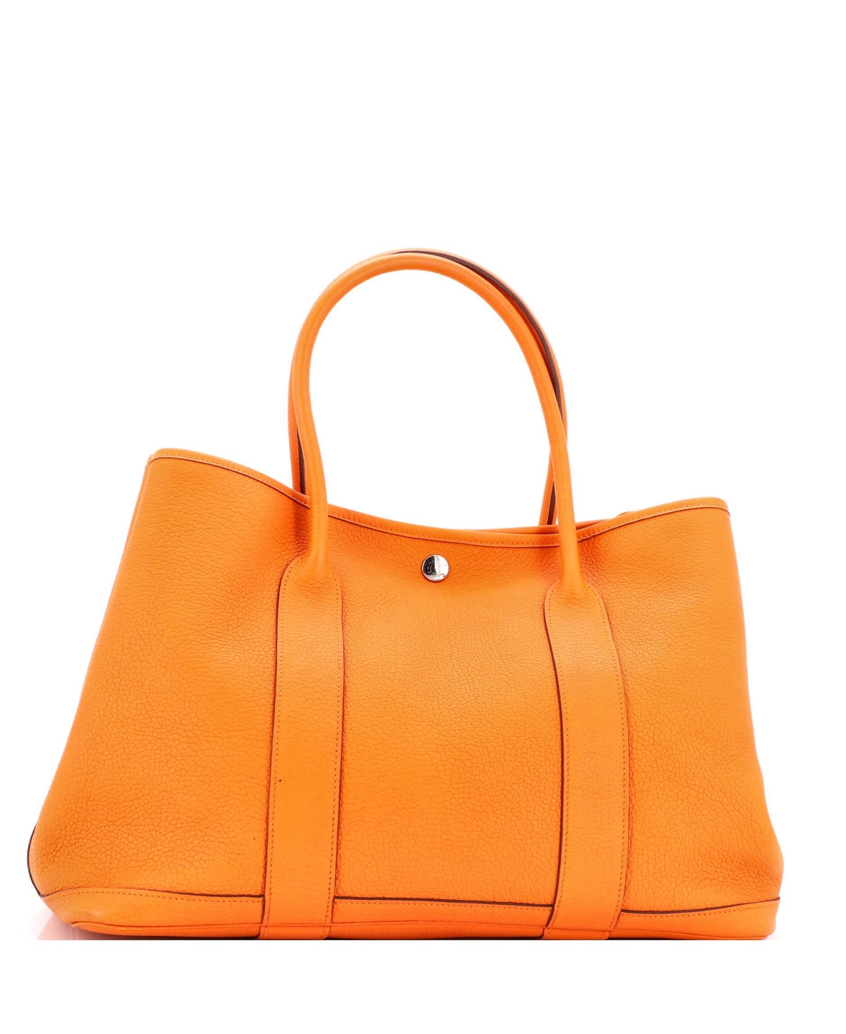 Click here for Pre-Owned HERMES 36 Garden Party Tote Leather - Or... prices
