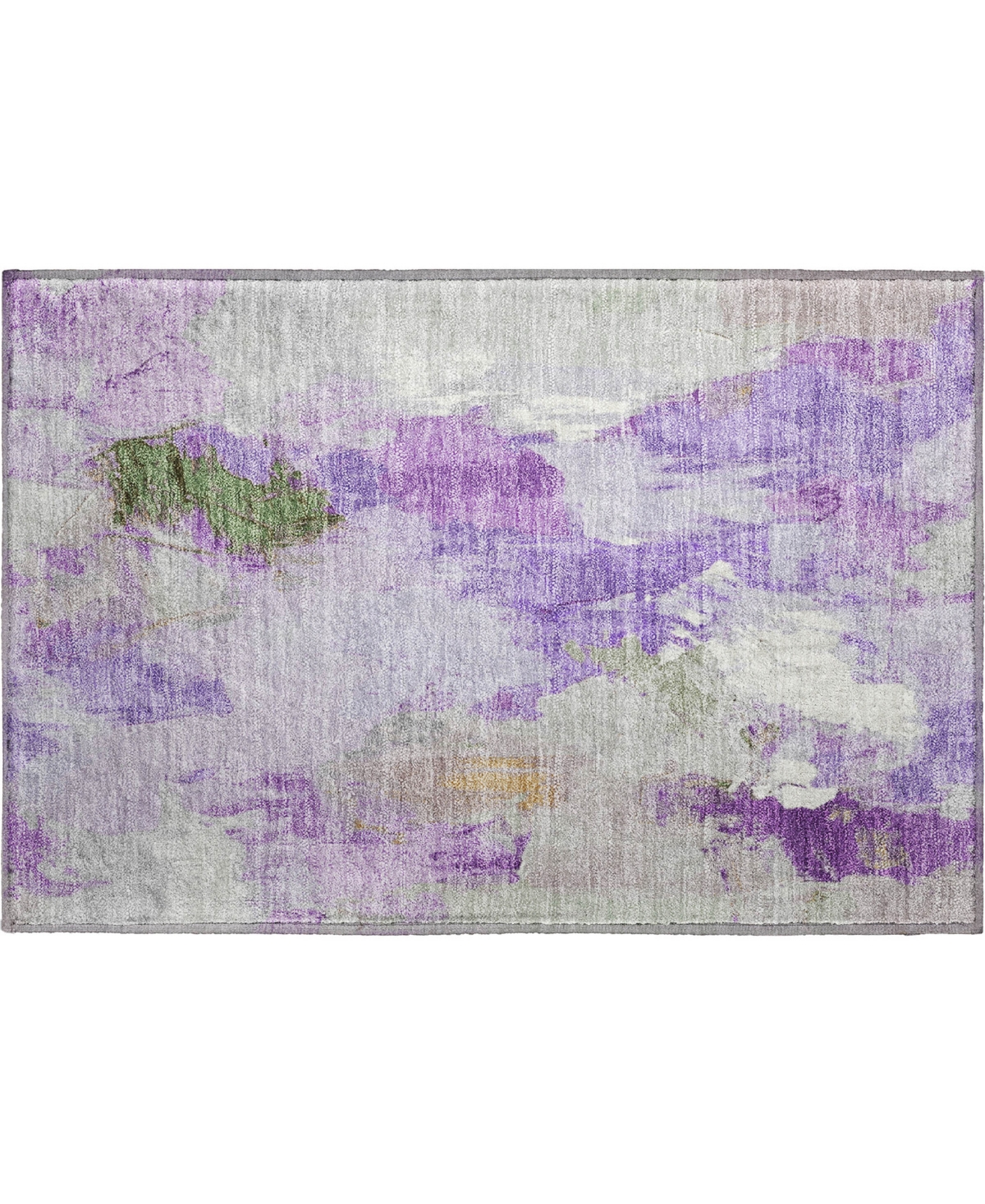 Addison Mayfield AMF1914 18 x 26 Area Rug - Purple