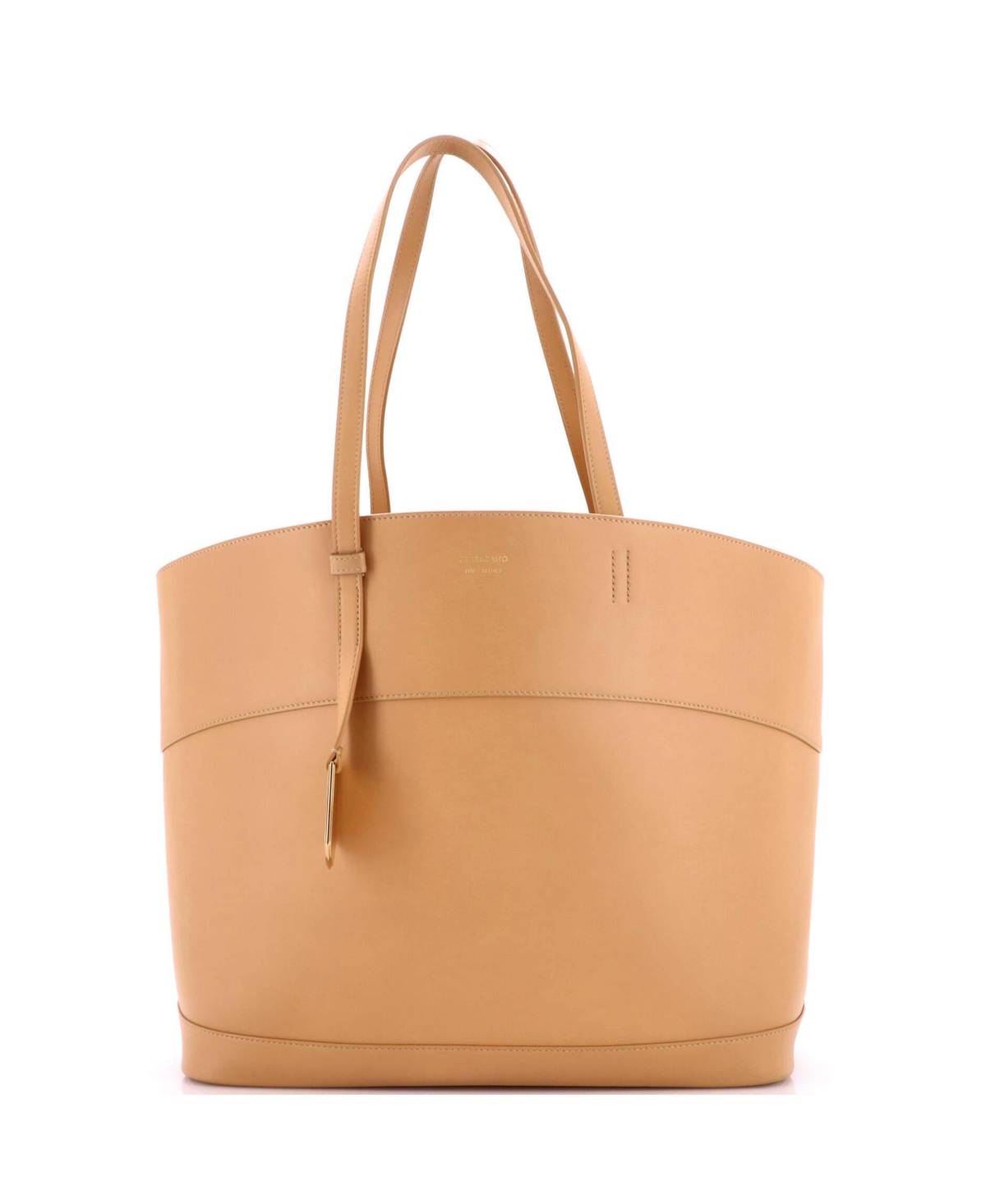Click here for Pre-Owned Salvatore Ferragamo Medium Charming Tote... prices
