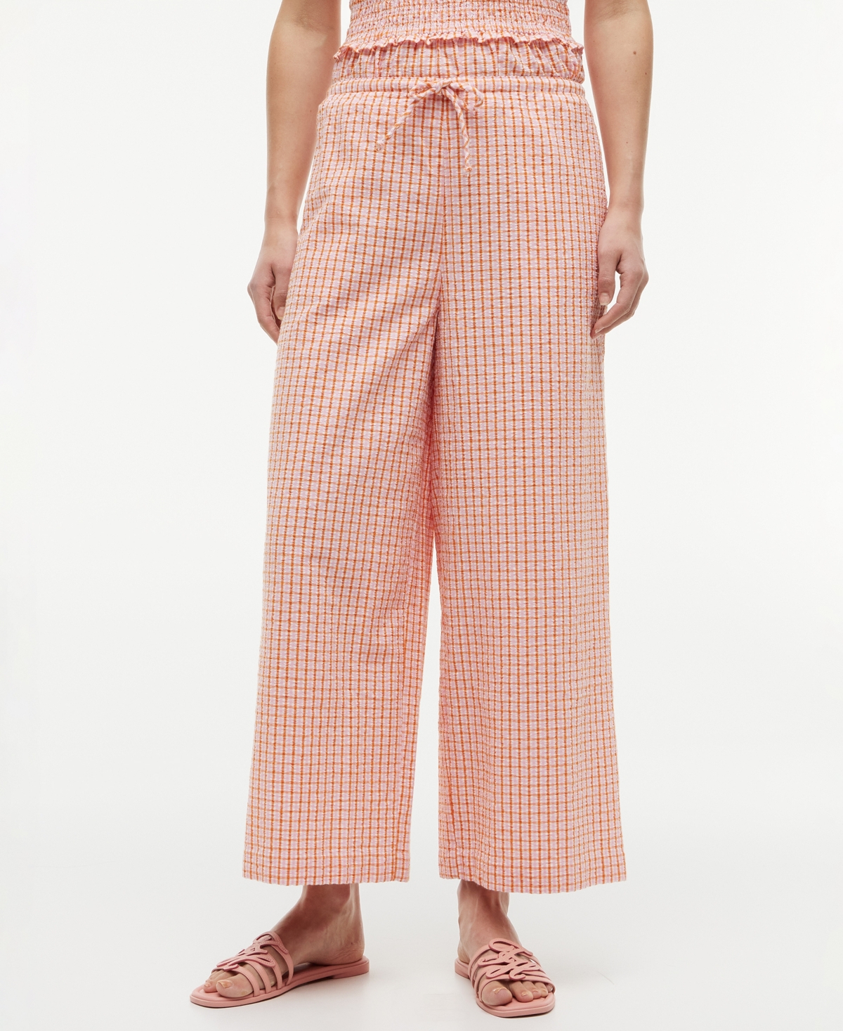 Click here for Tommy Hilfiger Womens Seersucker Straight Cotton P... prices