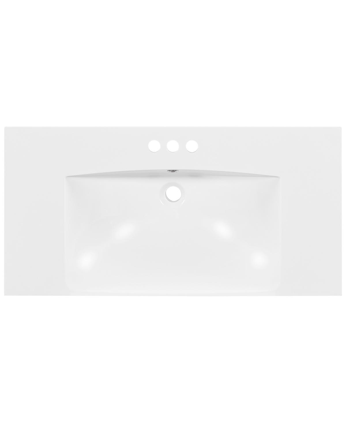 Click here for Sillysis 36-Inch Resin Bathroom Sink Vanity Top  B... prices
