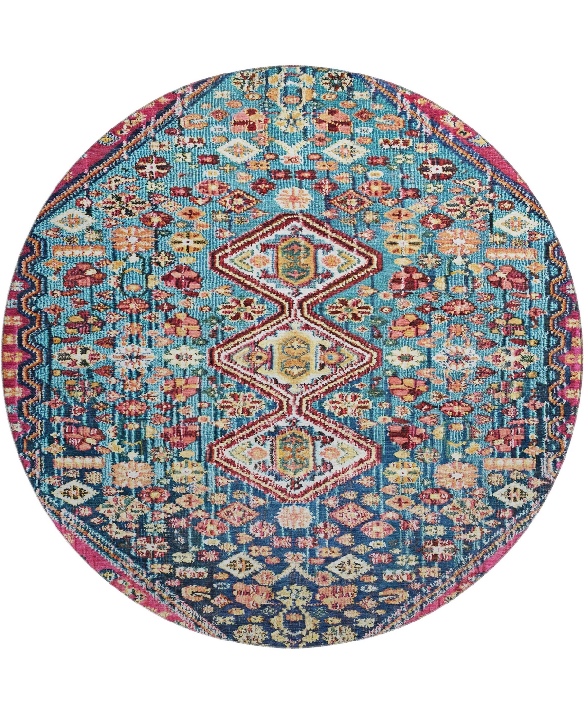 Click here for Addison Mayfield AMF1834 8 x 8 Round Area Rug - Te... prices