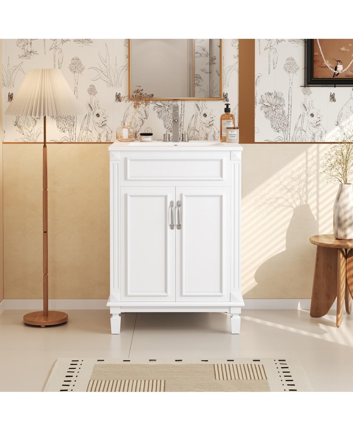 Click here for Sillysis 24 Inch Freestanding Bathroom Vanity with... prices