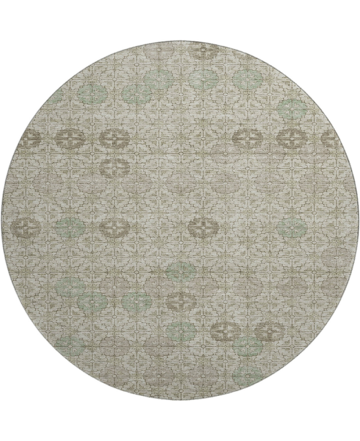 Click here for Addison Mayfield AMF1855 8 x 8 Round Area Rug - Be... prices