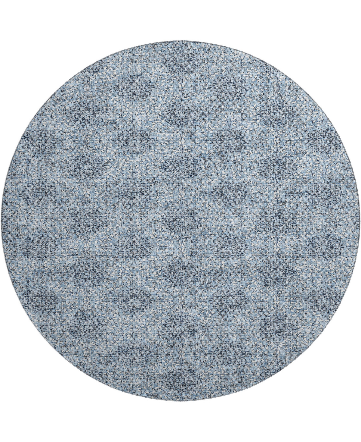 Click here for Addison Mayfield AMF1856 8 x 8 Round Area Rug - Bl... prices