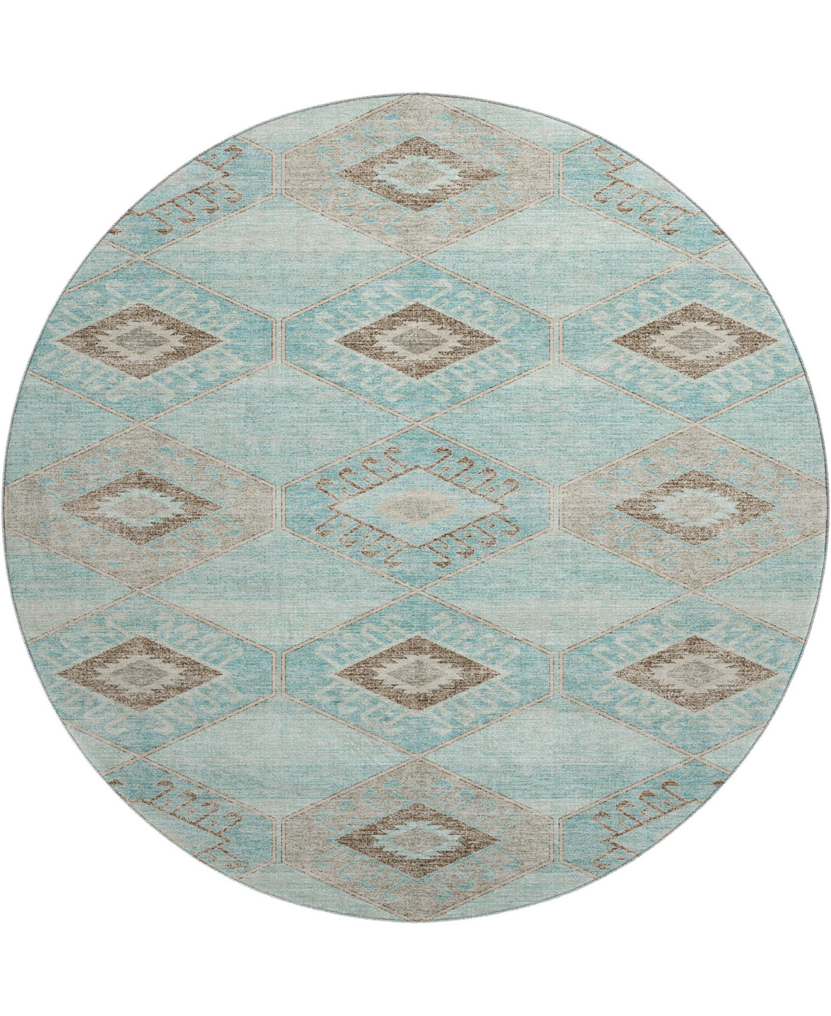 Click here for Addison Mayfield AMF1857 8 x 8 Round Area Rug - Te... prices