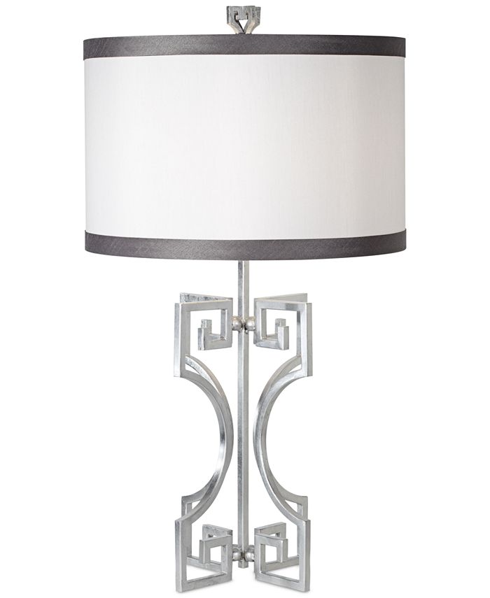 Pacific Coast Phila Silver Leaf Table Lamp - Macy's