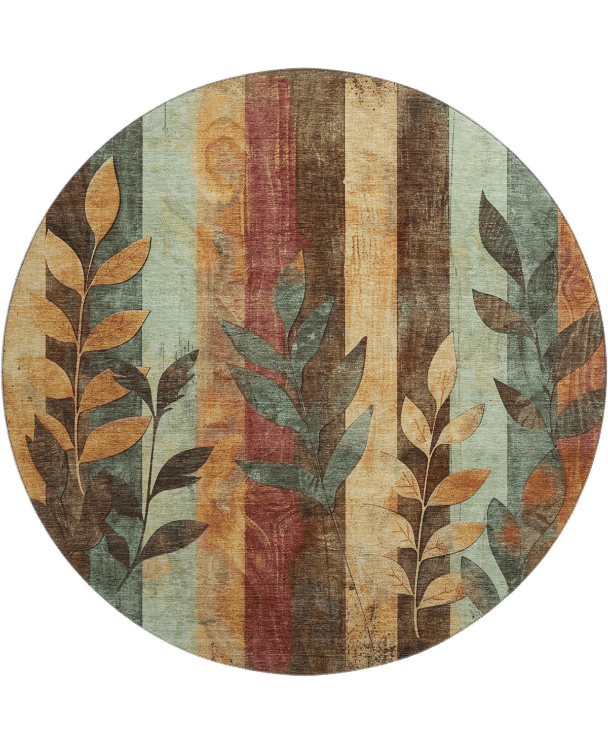 Click here for Addison Mayfield AMF1871 8 x 8 Round Area Rug - Wh... prices