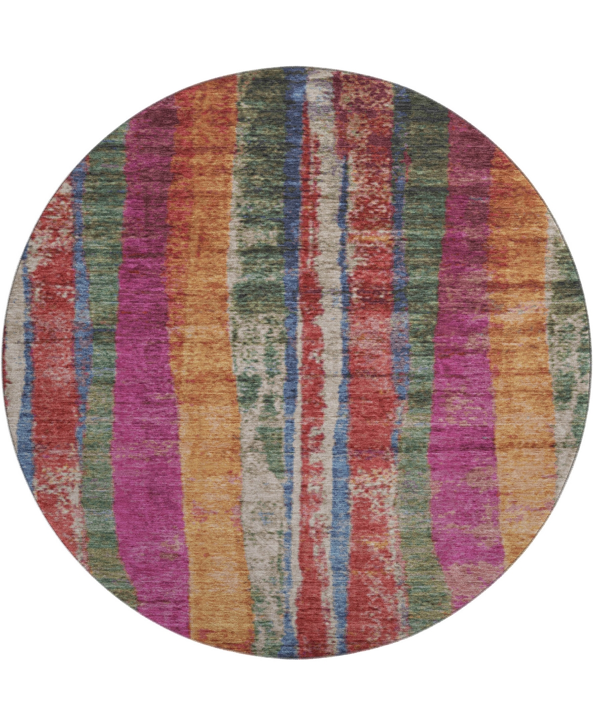 Click here for Addison Mayfield AMF1910 8 x 8 Round Area Rug - Pu... prices
