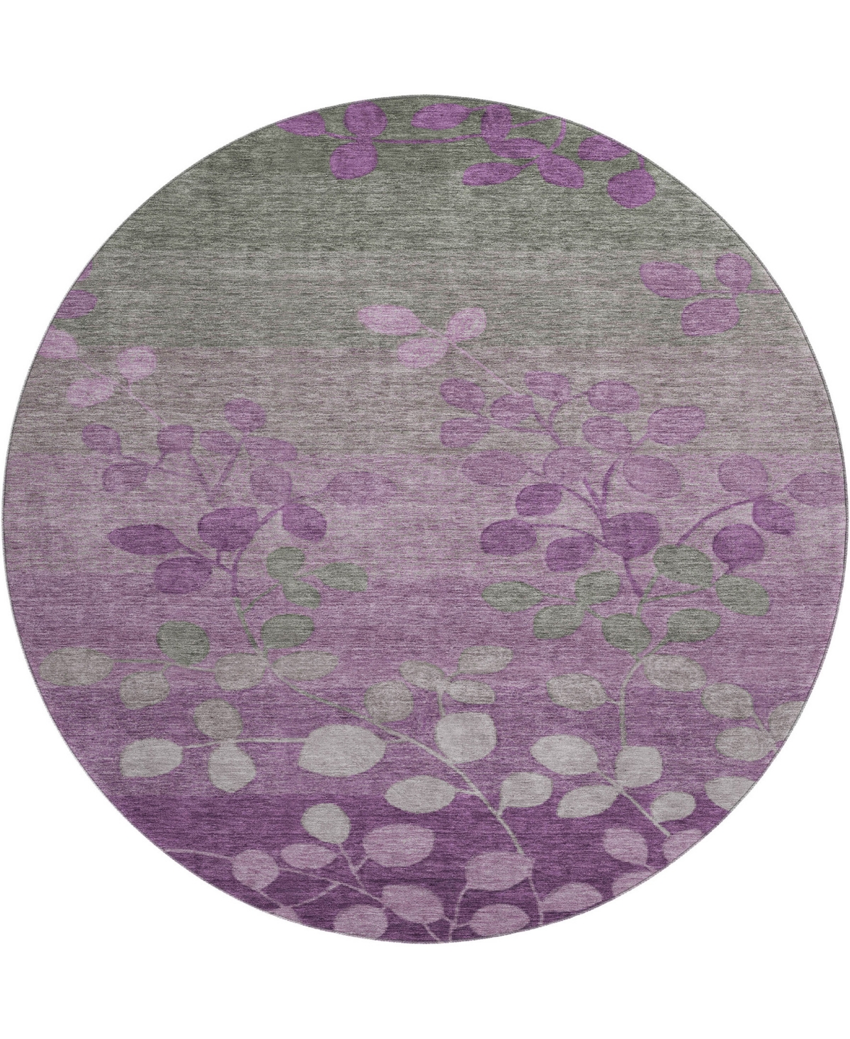 Click here for Addison Mayfield AMF1900 8 x 8 Round Area Rug - Pu... prices