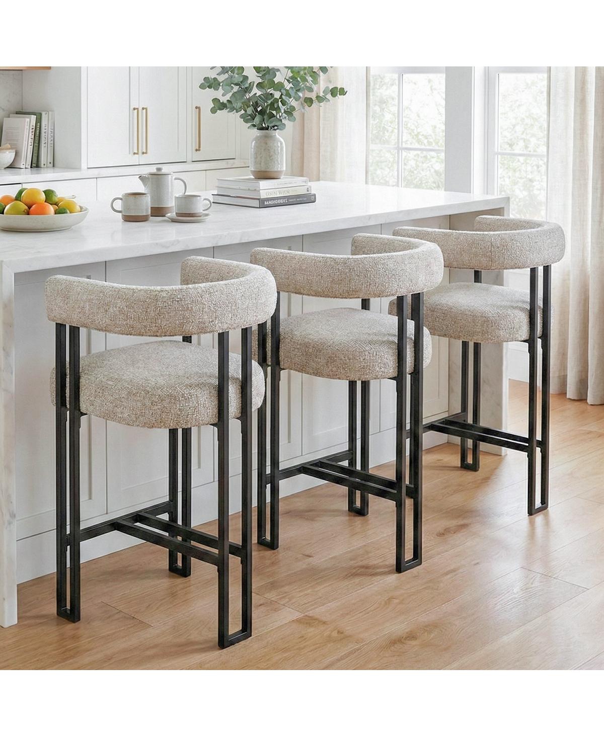 Click here for Maison Boucle 24 Upholstered Counter Height Stools... prices