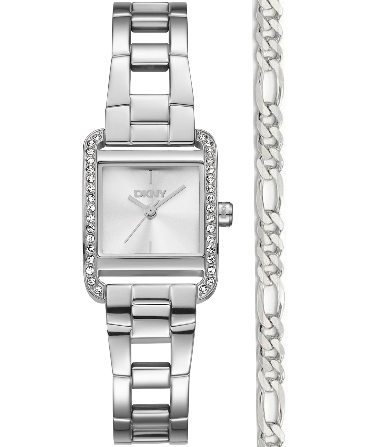 Click here for Dkny Womens Mini Quartz Stainless Steel Bracelet W... prices