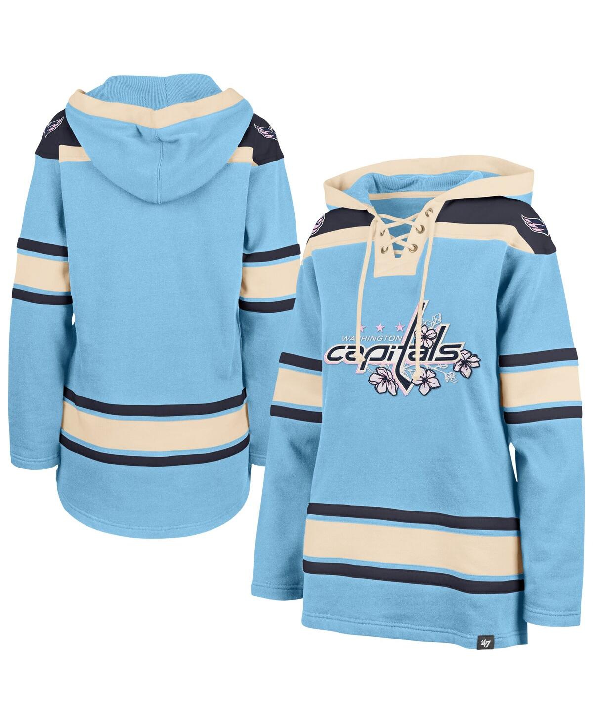 Click here for 47 Brand Womens Light Blue Washington Capitals Sup... prices