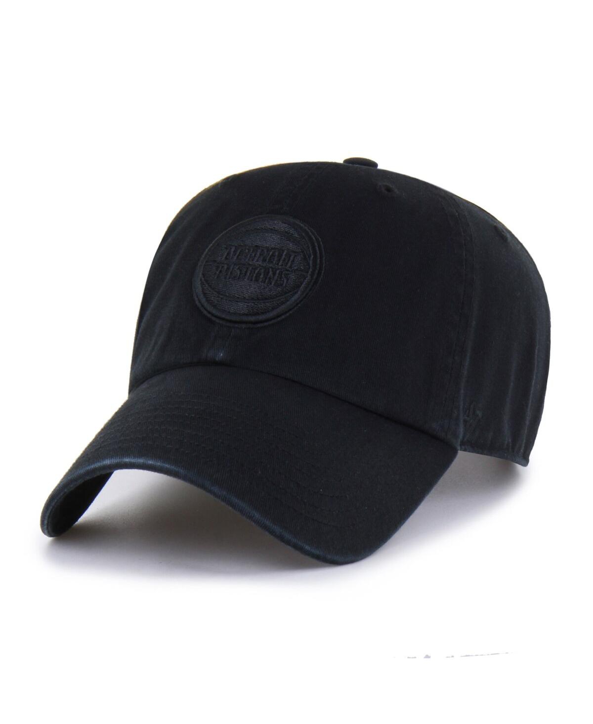 Click here for 47 Brand Mens Detroit Pistons Black on Black Clean... prices