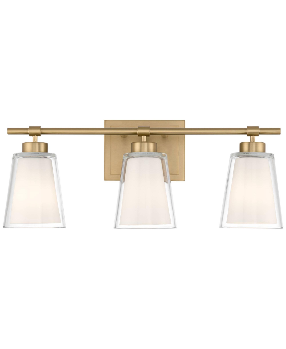 Click here for Regency Hill Abigail 21 Wide Soft Opal Glass 3-Lig... prices