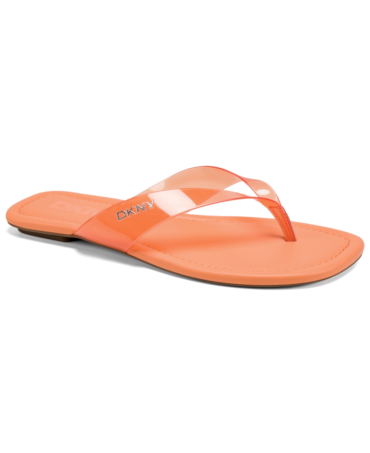 Click here for Dkny Womens Hampton Flip Flop Sandals - Orange She... prices