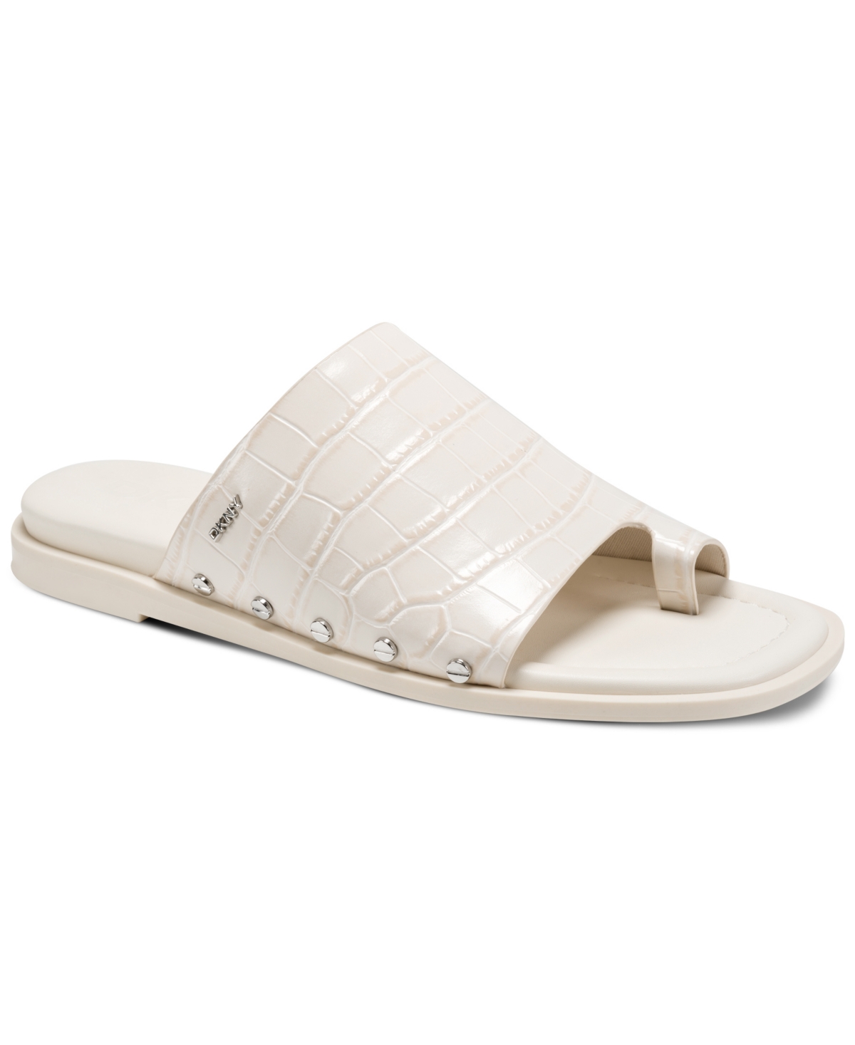 Click here for Dkny Womens Colwyn Slip-On Flat Sandals - Coconut... prices
