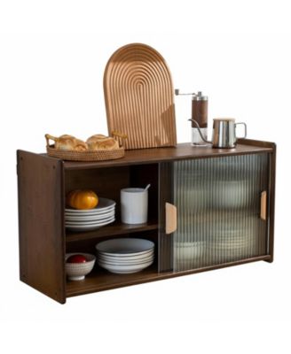 Click here for Yigii Small Kitchen Pantry Cabinet Wall Sideboard... prices