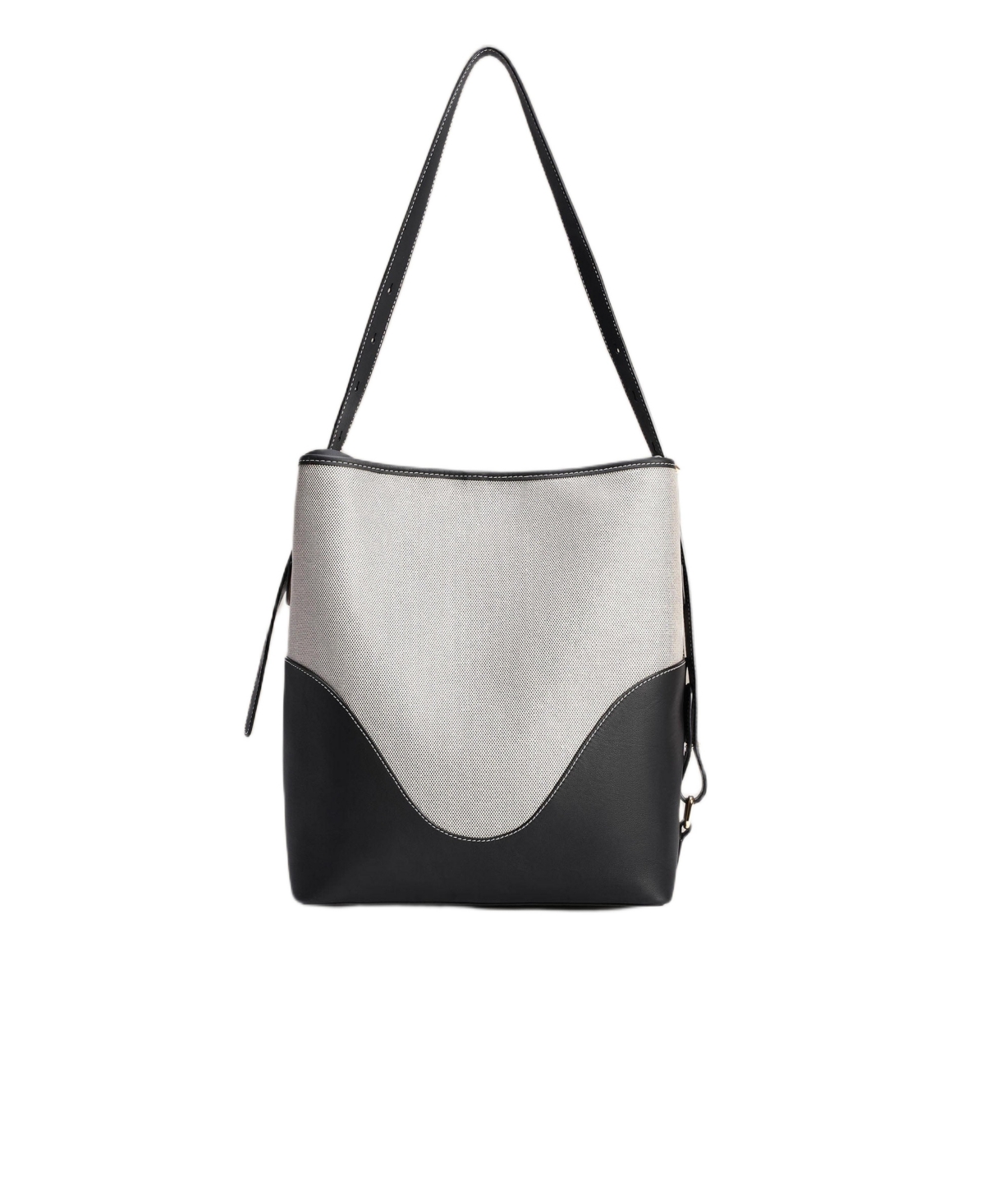 Click here for Oleada Marina Soft Bucket Leather Bag - Marble prices
