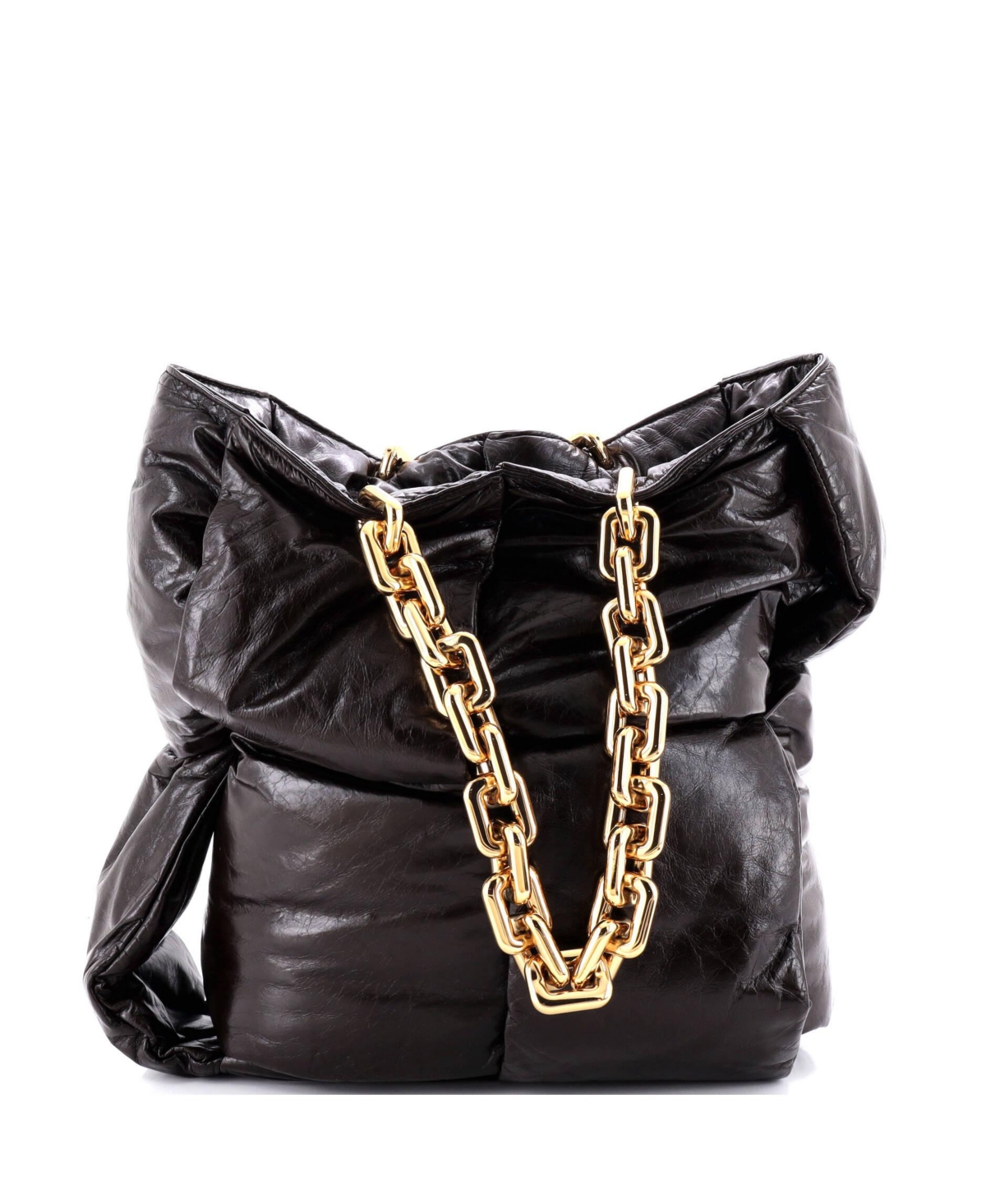 Click here for Pre-Owned Bottega Veneta Puffy Chain Tote Padded M... prices