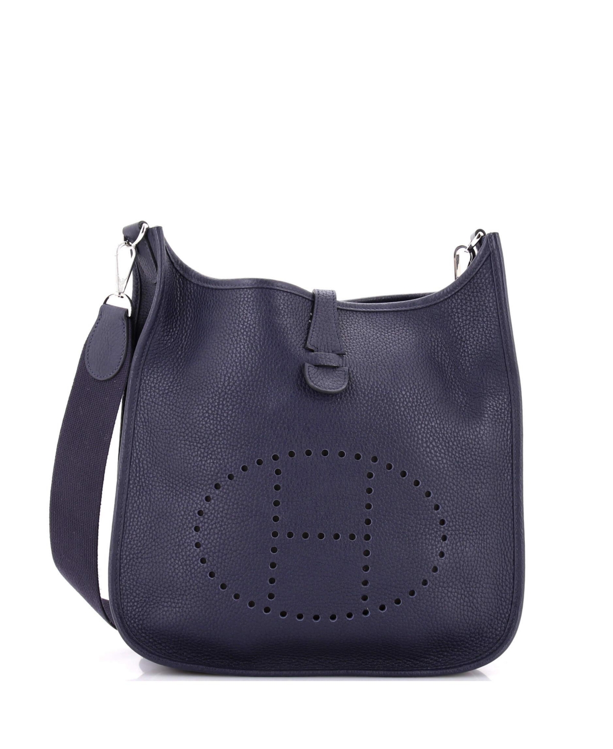 Click here for Pre-Owned HERMES Pm Evelyne Bag Gen Iii Clemence -... prices