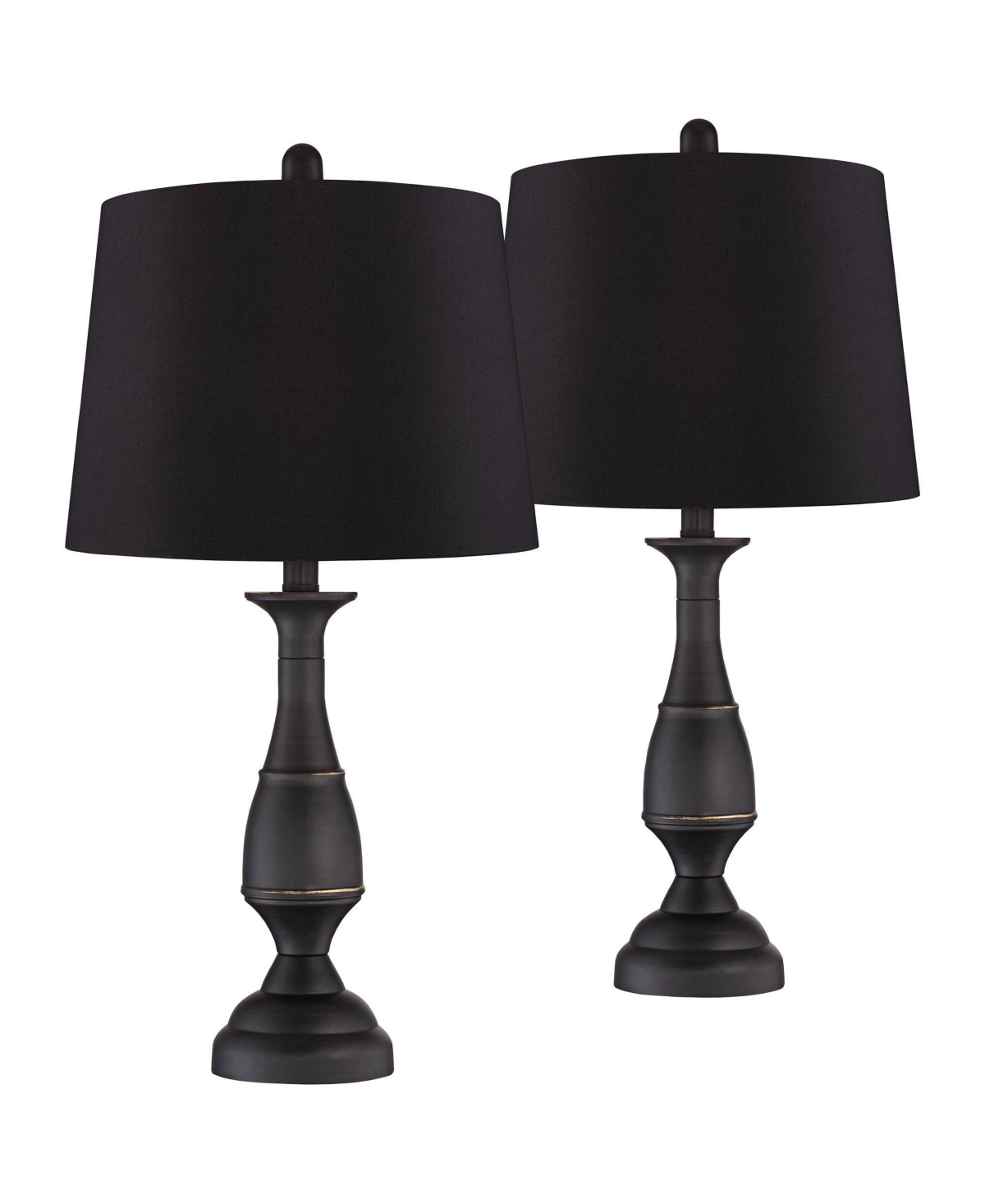 Click here for Regency Hill Ben Rustic Farmhouse Table Lamps 25 H... prices