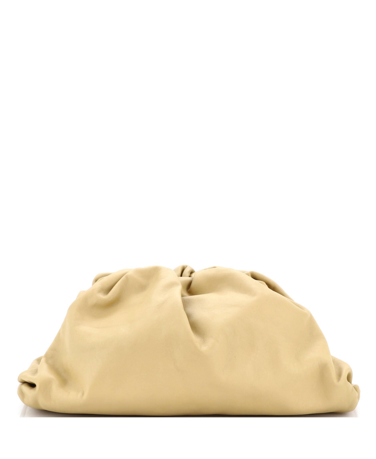 Click here for Pre-Owned Bottega Veneta The Pouch Leather - Natur... prices