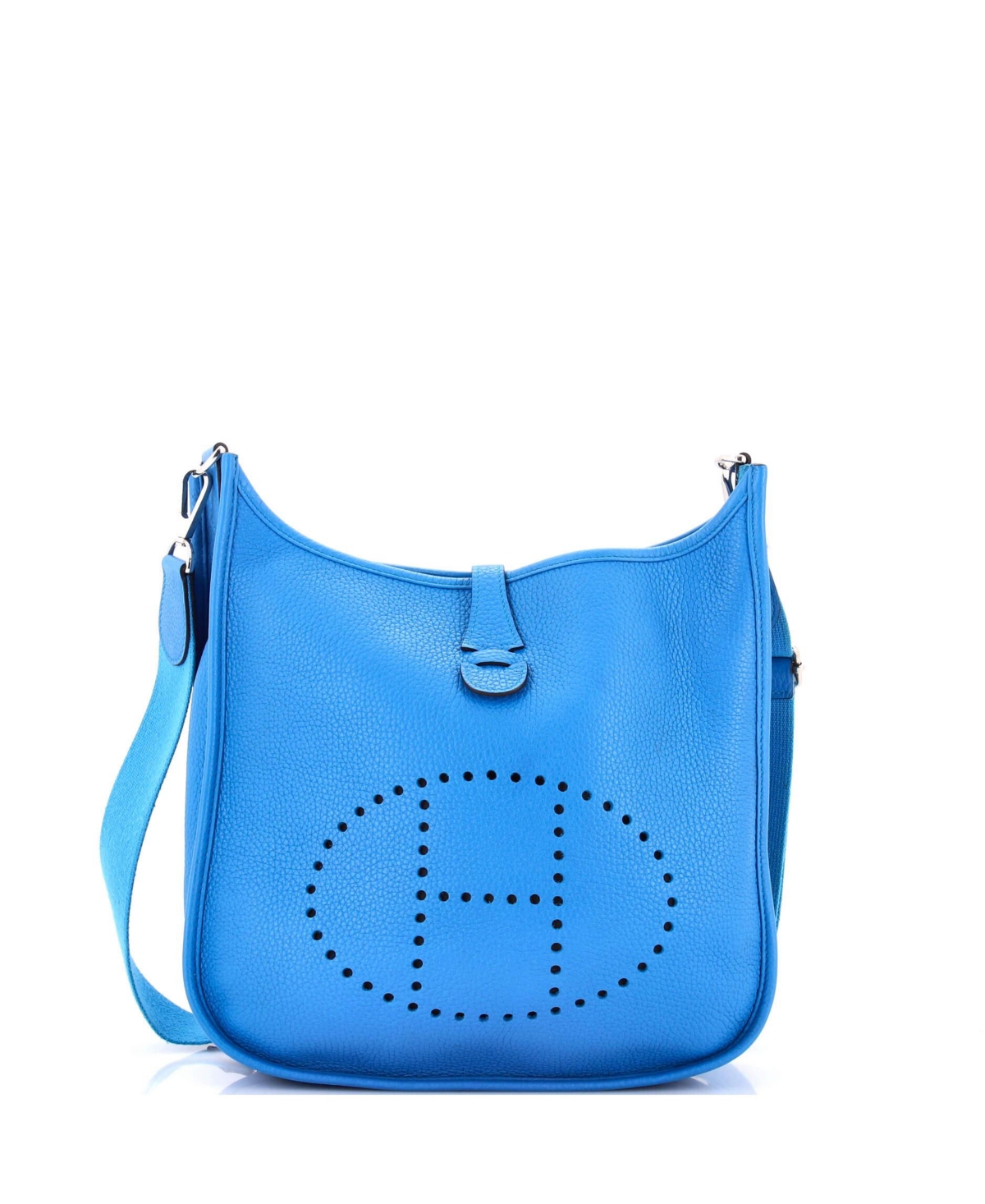 Click here for Pre-Owned HERMES Pm Evelyne Bag Gen Iii Clemence -... prices
