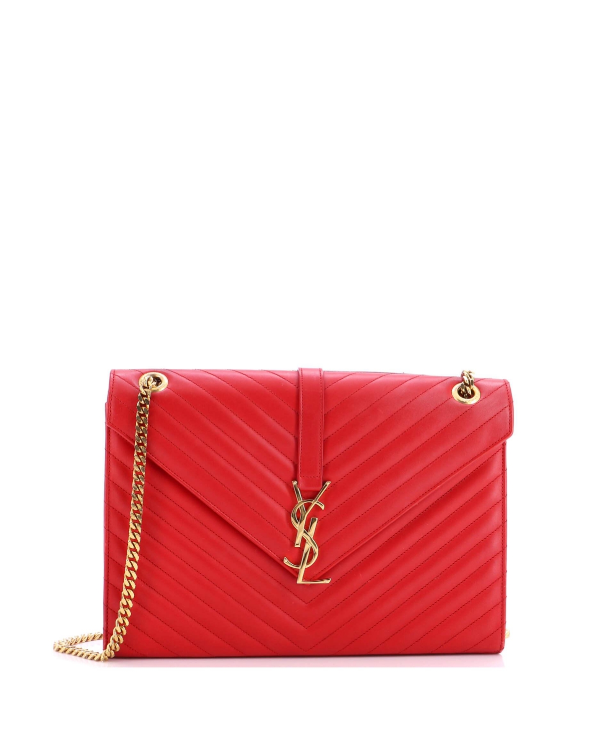 Click here for Pre-Owned Saint Laurent Large Classic Monogram Env... prices