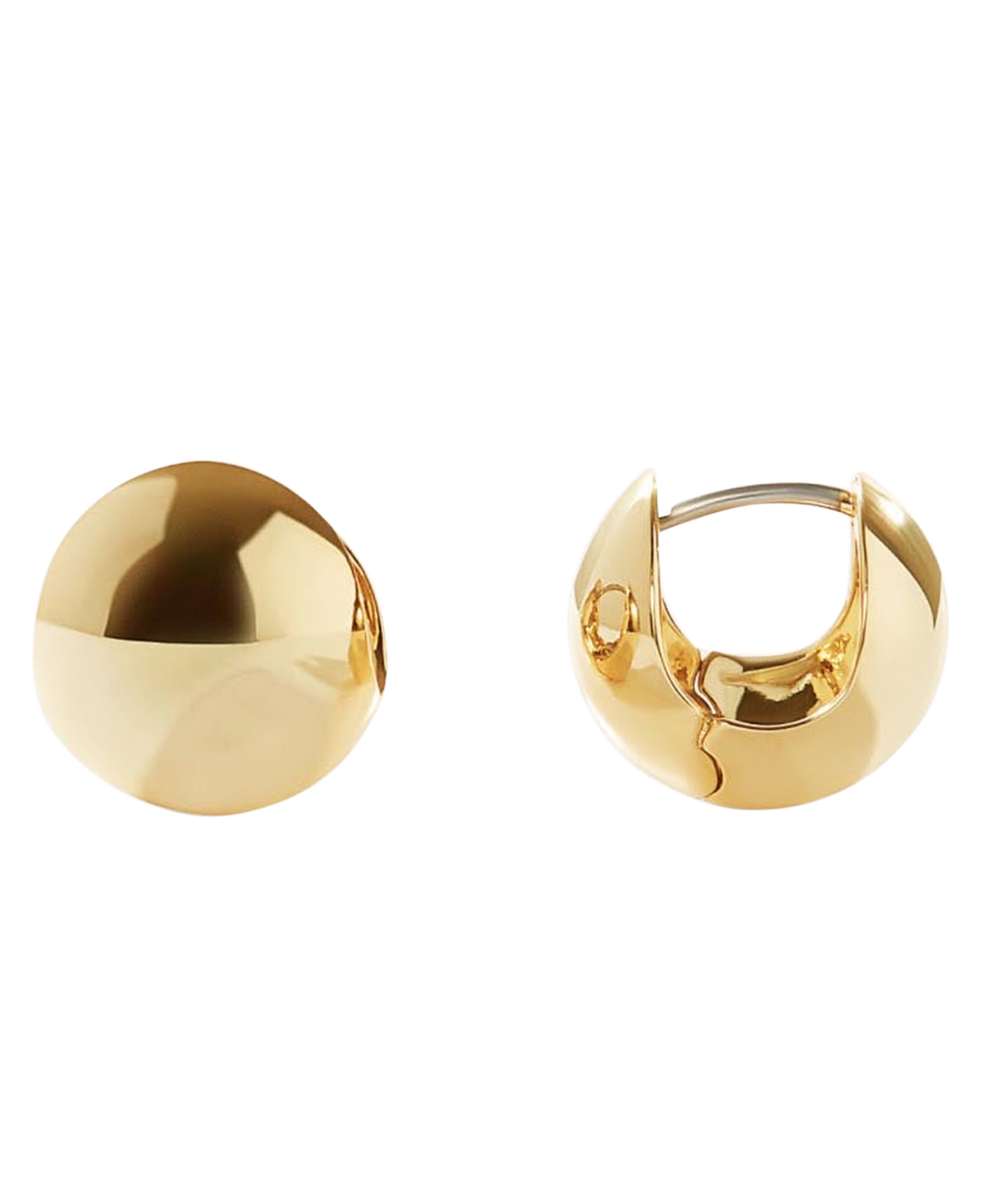 Click here for Ana Luisa Abby Mini Gold-Plated Hoop Earrings - Go... prices