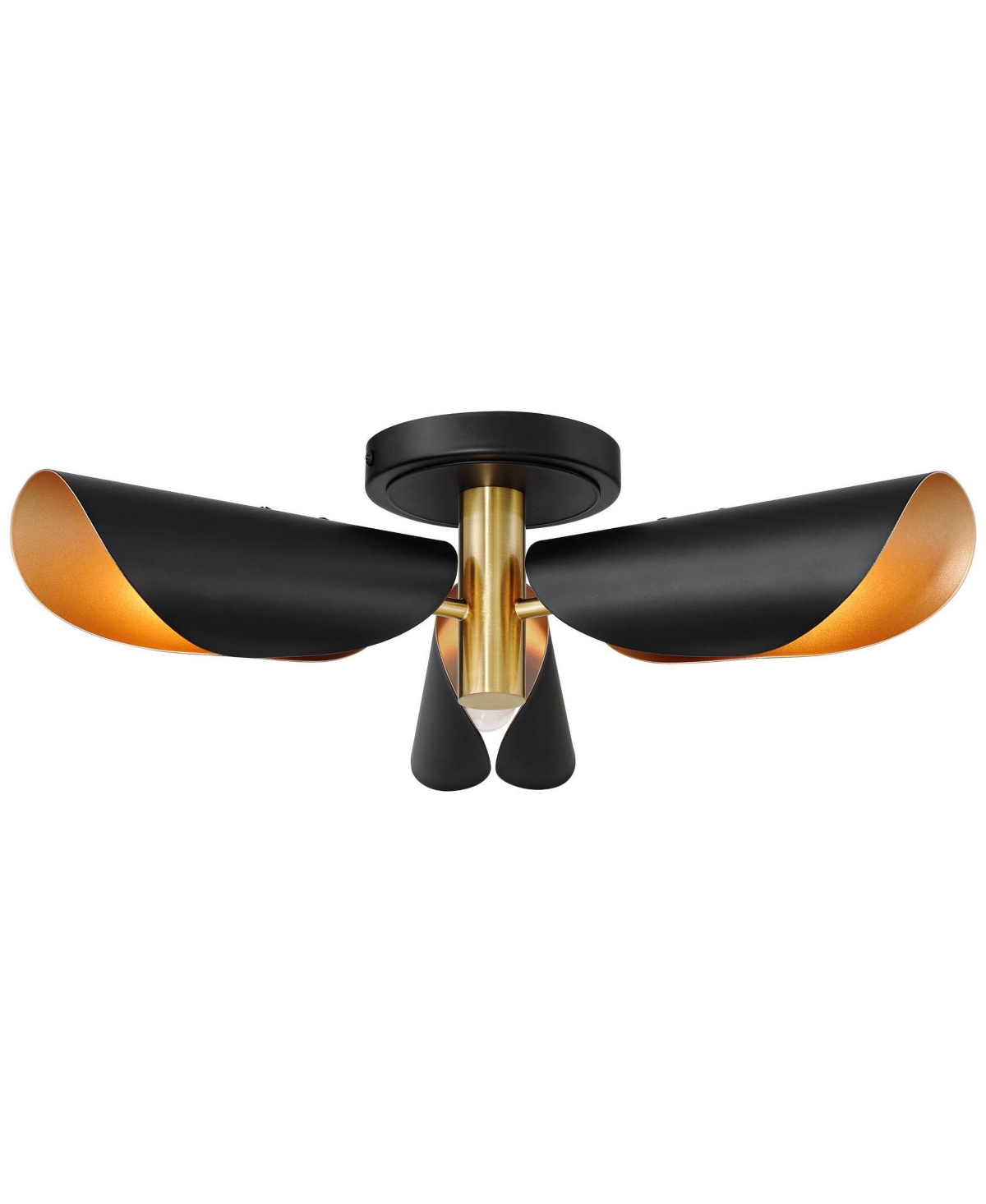 Click here for Possini Euro Design Vector Mid Century Modern Semi... prices