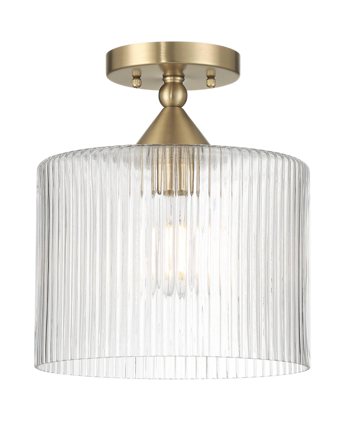 Click here for Possini Euro Design Krakow Wide Satin Brass Fluted... prices