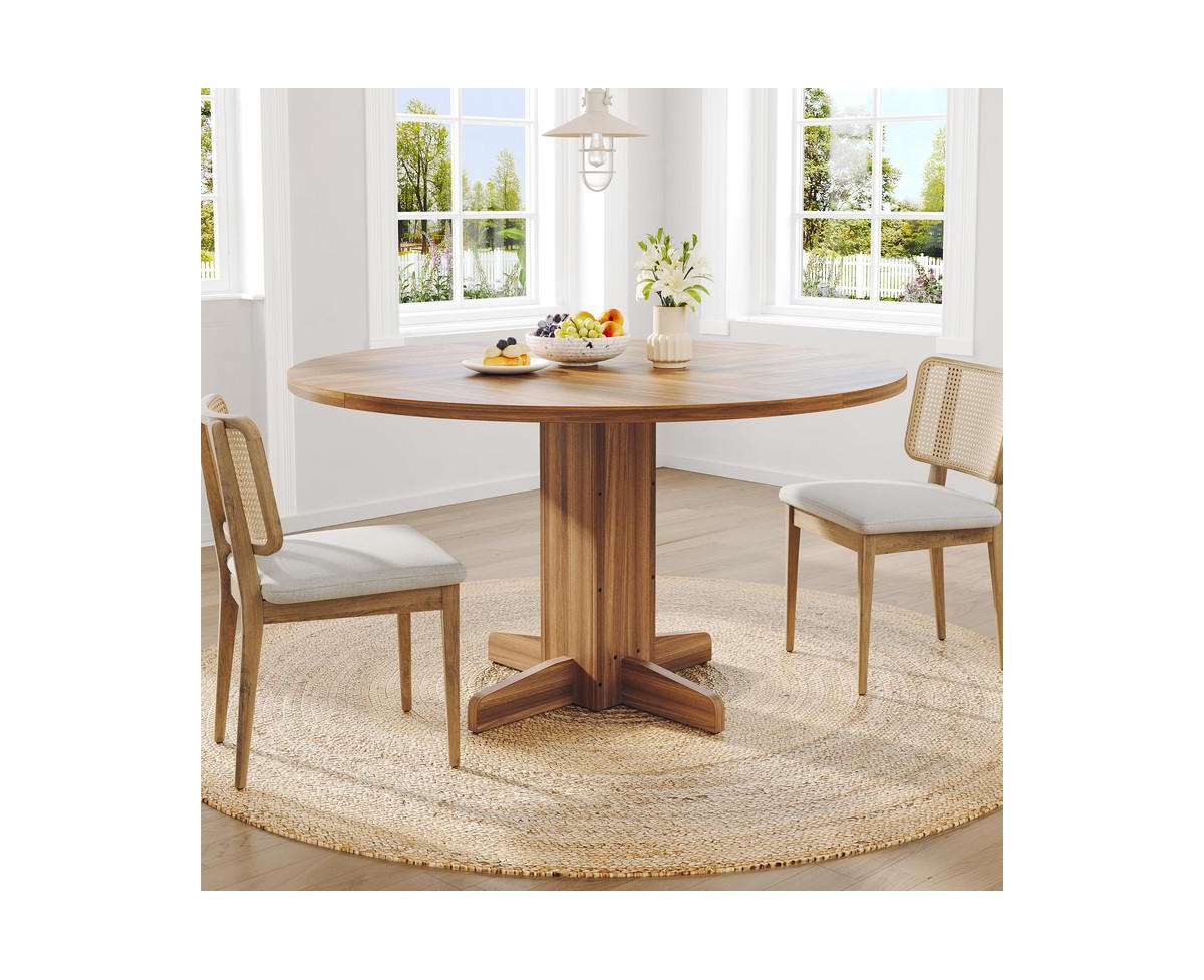 Click here for gaomon 4-Person Small Round Farmhouse Dining Table... prices