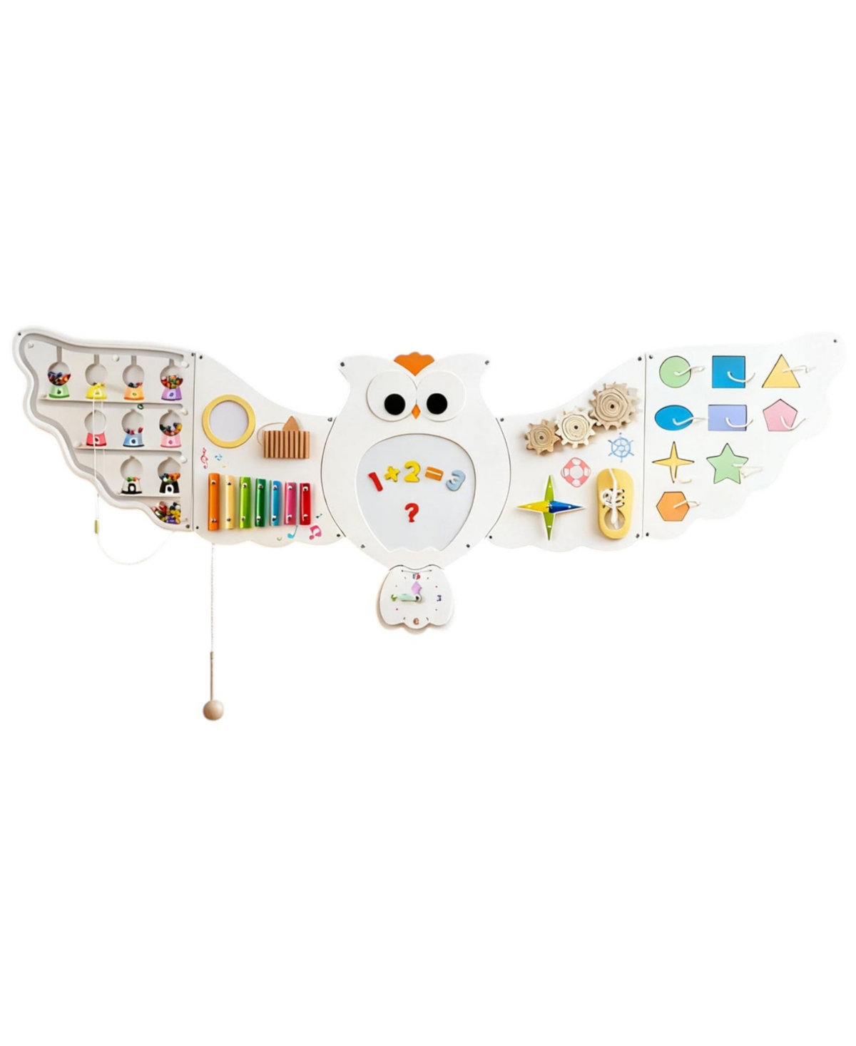 Click here for Slickblue 11 in 1 Toddler Activity Center Owl Busy... prices