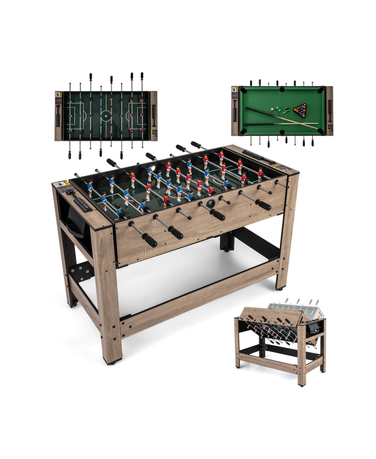 Click here for Slickblue Swivel Game Table 2-in-1 for Teens and A... prices