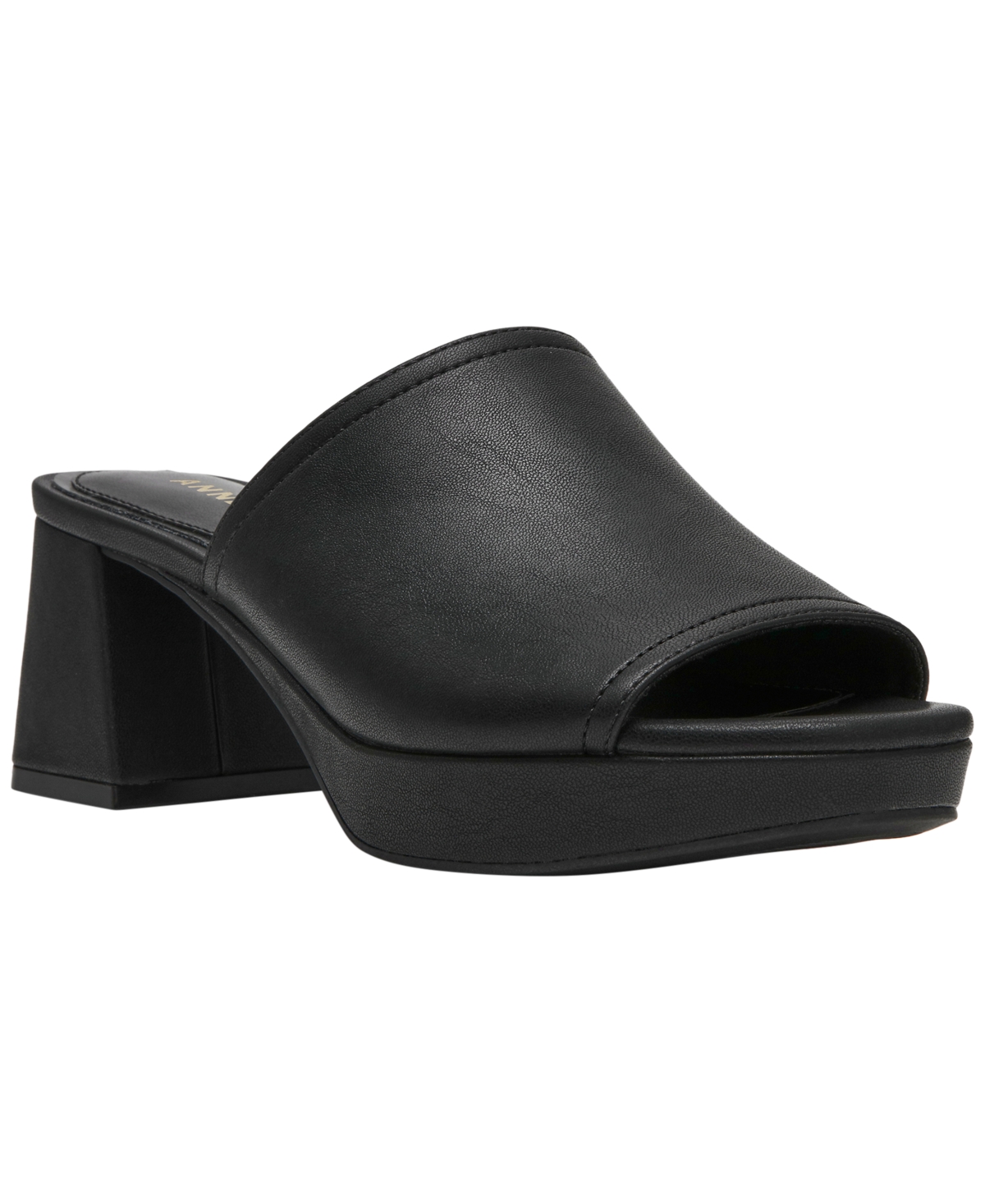 Click here for Anne Klein Womens Primo Block Heel Slip-On Sandals... prices